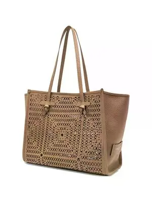 GIANNI CHIARINI Marcella Knot Tote Bag - Neutrals