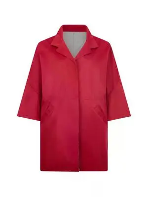 MOORER Oversized Collar Overcoat