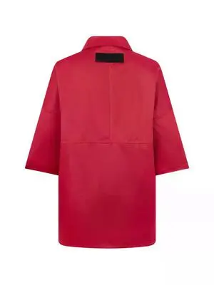 MOORER Oversized Collar Overcoat