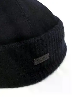 Loro Piana Logo-patch Beanie