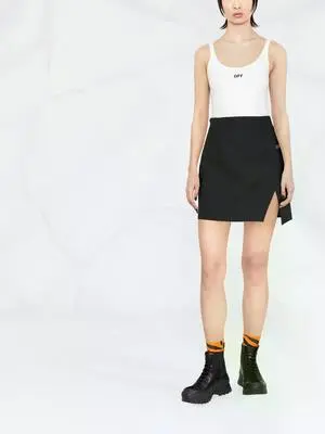 Off-White High-waisted Mini Skirt