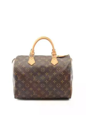 LOUIS VUITTON 2001 Monogram Speedy 30 Handbag