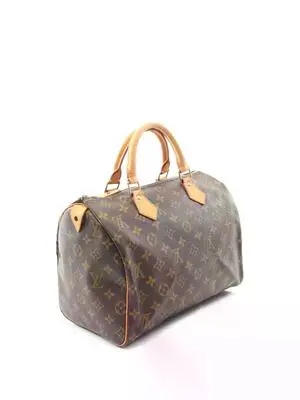 LOUIS VUITTON 2001 Monogram Speedy 30 Handbag