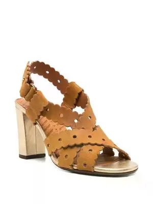 Chie Mihara Scalloped Biby Sandals