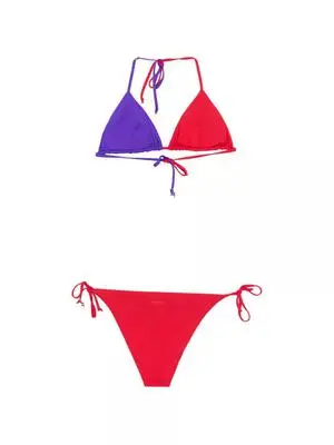 FISICO Triangle Bikini With Side-tie Bottoms
