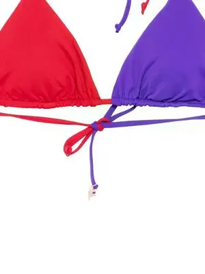 FISICO Triangle Bikini With Side-tie Bottoms
