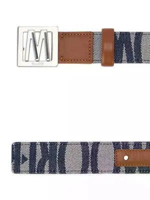 MOORER Logo-buckle Belt