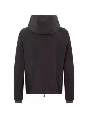 MOORER Hooded Bomber Jacket - Grey