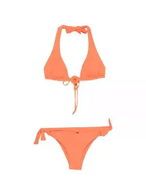 FISICO Crochet Bow Beachwear - Orange