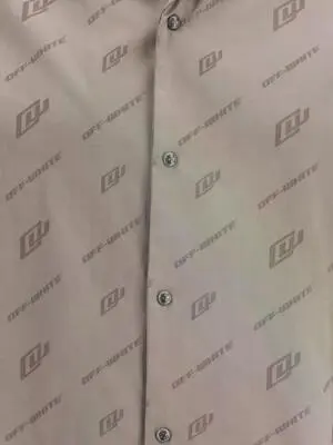 Off-White Jacquard Bowling Shirt