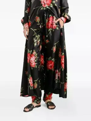 Dolce & Gabbana Floral Trousers