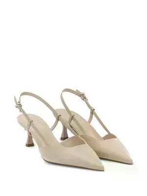 SERGIO LEVANTESI Pointed Pumps With Strap
