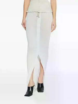 Rick Owens Drawstring Slit Skirt