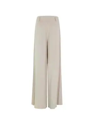 Federica Tosi Wide-leg Trousers - Neutrals