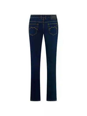 MOORER Five-pocket Jeans - Blue