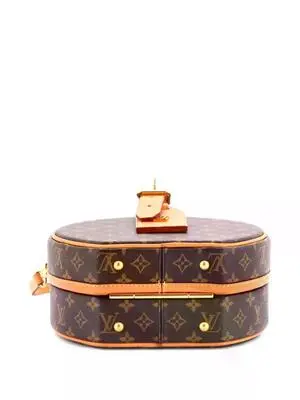 LOUIS VUITTON Petite Boite Chapeau Crossbody Bag Monogram Canvas - Brown
