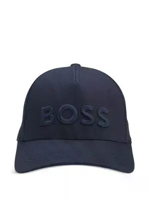 BOSS Logo Embroidered Cap - Blue