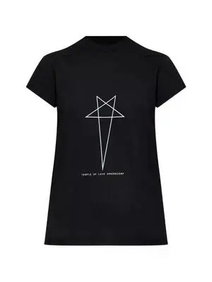 Rick Owens Round Neck T-shirts For Women