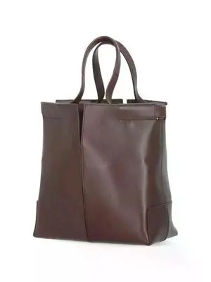 TOD'S Logo-plaque Handle Tote Bag