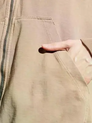 Rick Owens Zip-up Hoodie - Neutrals