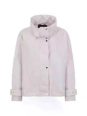 MOORER Buttoned High-neck Jacket