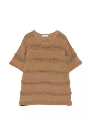 Max Mara Fringe Tops