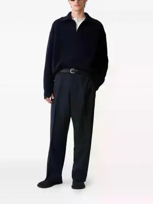 Studio Nicholson Nash Open-collar Sweater