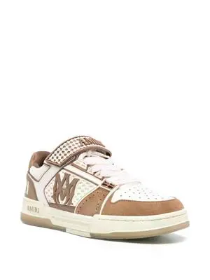 Amiri Logo Low-top Sneakers - Brown