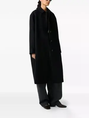 Studio Nicholson A-line Coat - Black