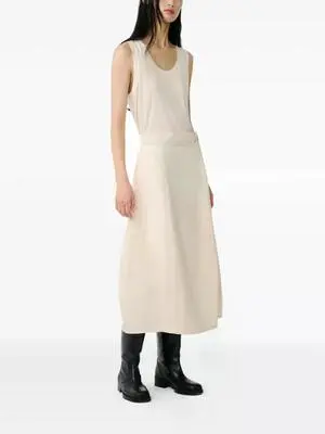 Studio Nicholson Orcha Tie-waist Misi Skirt - Neutrals