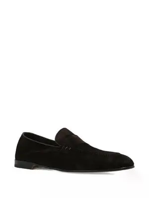 Bally Panelled Leather Loafers