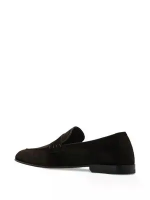 Bally Panelled Leather Loafers