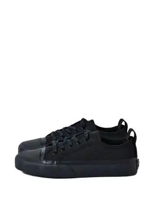 Studio Nicholson Byrd Lace-up Sneakers - Black