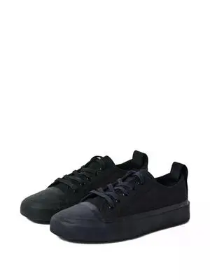 Studio Nicholson Byrd Lace-up Sneakers - Black