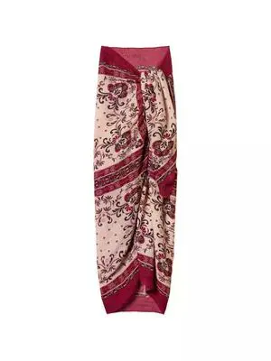 TWINSET Print Sarong - Neutrals