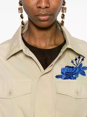P.a.r.o.s.h Floral-embroidered Jacket