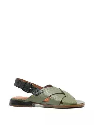 Chie Mihara Criss-cross Watata Leather Sandals