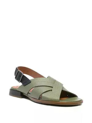 Chie Mihara Criss-cross Watata Leather Sandals