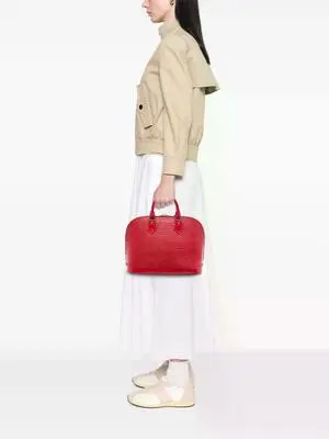 LOUIS VUITTON 1996 Epi Alma Pm Handbag - Red