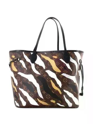 LOUIS VUITTON Neverfull Nm Limited Edition Lol League Of Legends Monogram Canvas Mm Tote Bag - Brown