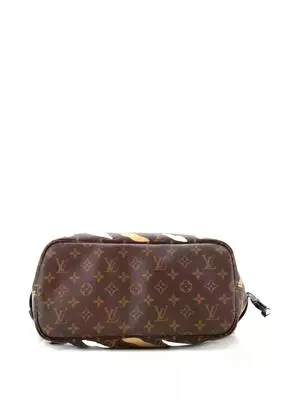 LOUIS VUITTON Neverfull Nm Limited Edition Lol League Of Legends Monogram Canvas Mm Tote Bag - Brown