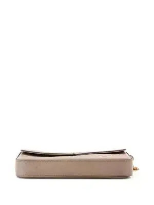 LOUIS VUITTON Felicie Pochette Bicolor Monogram Empreinte Giant Crossbody Bag - Neutrals