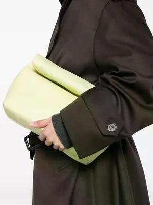 CORTANA Leather Clutch - Neutrals