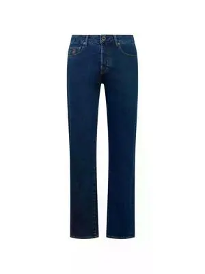 MOORER Five-pocket Jeans - Blue