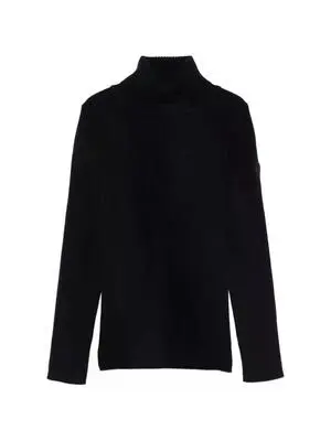 YVES SALOMON Ribbed Turtleneck Sweater