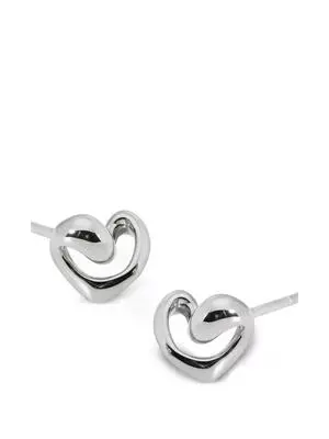 Monica Vinader Small Infinity Heart Stud Earrings