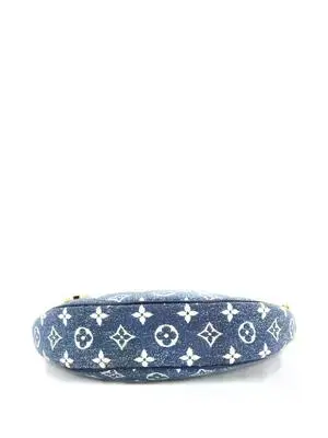 LOUIS VUITTON Loop Handbag Monogram Jacquard Denim Hobo