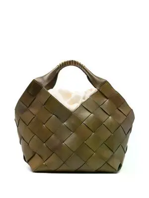 Dragon Diffusion Woven Leather Tote
