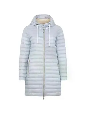 MOORER Quilted Hooded Coat