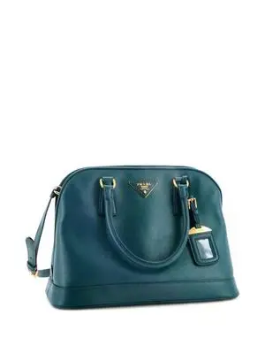 Prada Open Promenade Saffiano Leather Medium Tote Bag